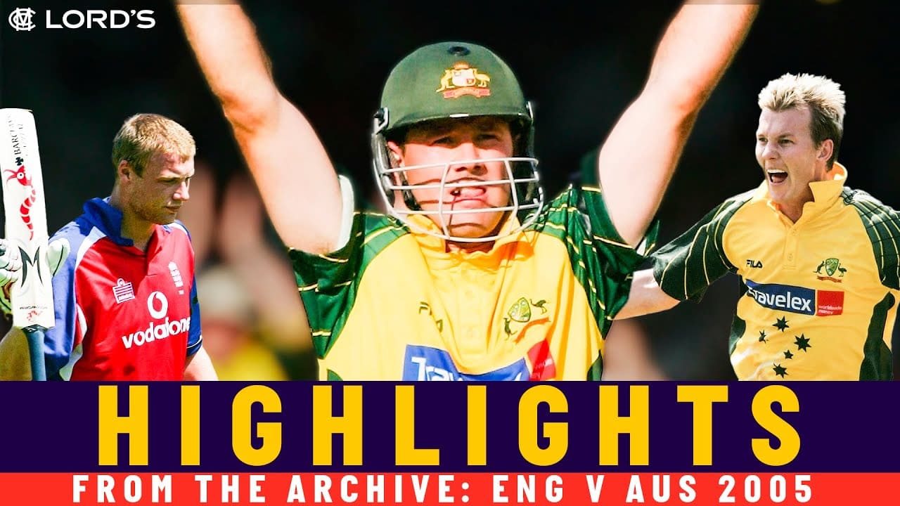 Classic ODI | England v Australia 2005 | Pak Sports