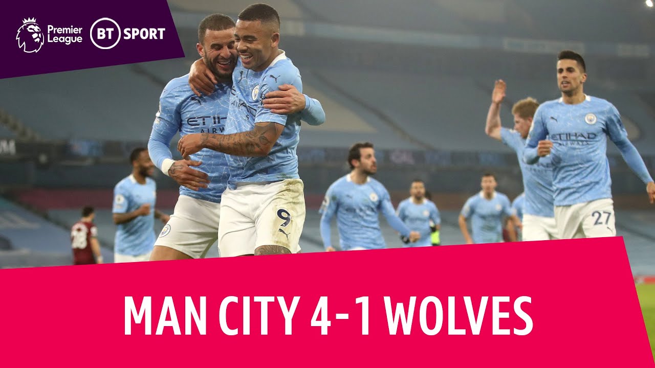 Man City vs Wolves (4-1) Highlights | Pak Sports
